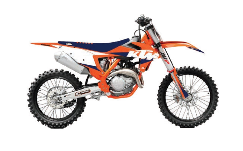 Dcor 20-30-225 2023 KTM Racing Graphics Complete Kit - Black ...