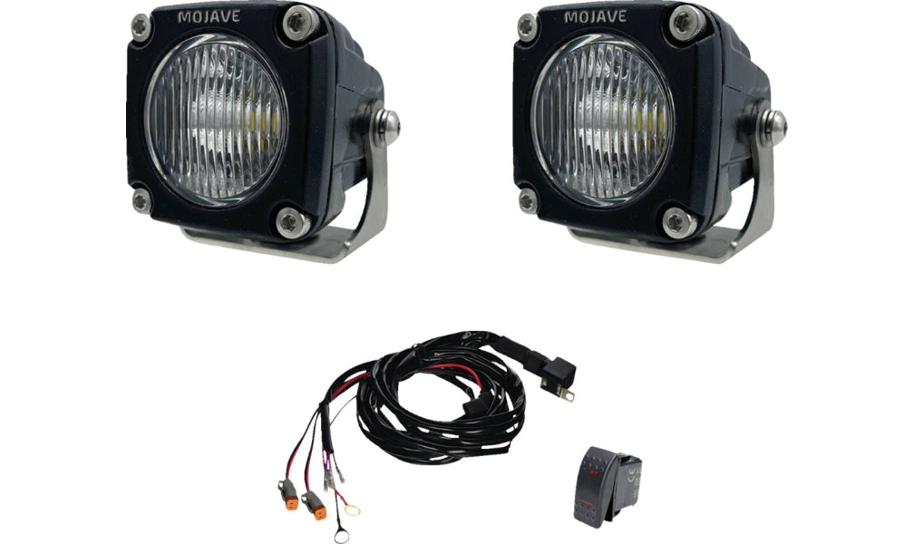 All Balls TLM2-KIT LED Racing Light Kit - 2in. - 20W - 1200LM ...